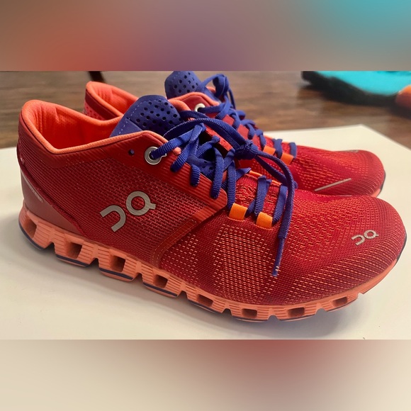 On Running | Shoes | On Cloud X Womens Running Sneaker Shoes Redflash ...